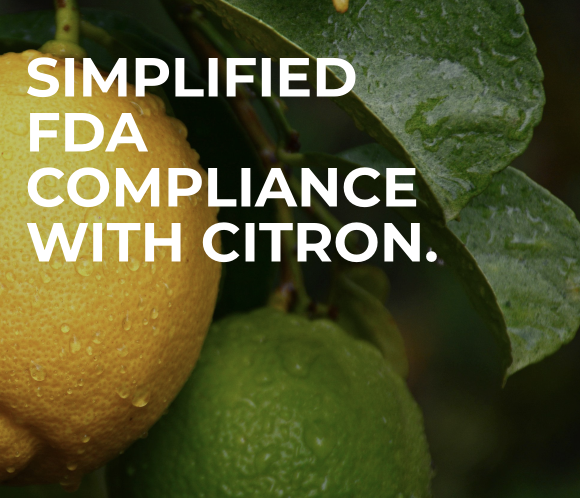 Citron Regulatory Compliance Corp - US FDA Agent