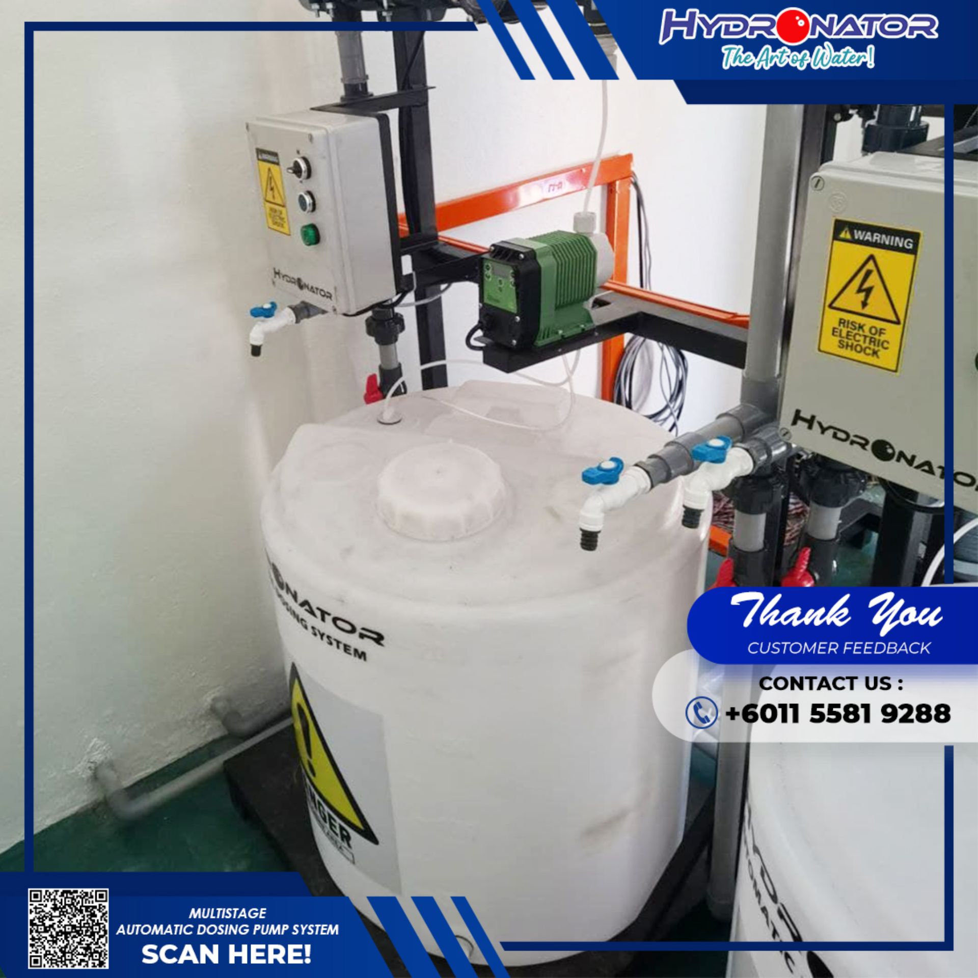 Automatic Dosing Pump System