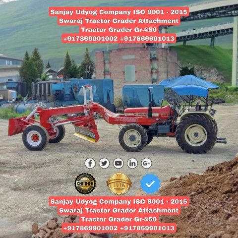 Tractor Grader Attachment for swaraj tractor