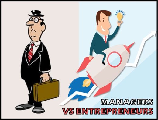 Managers vs Entrepreneurs: The Battle is On!