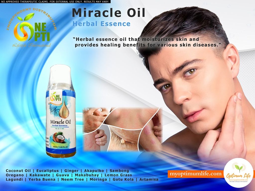 Miracle Oil | Optimum Life | Distributor at One Opti Lifestyle ...