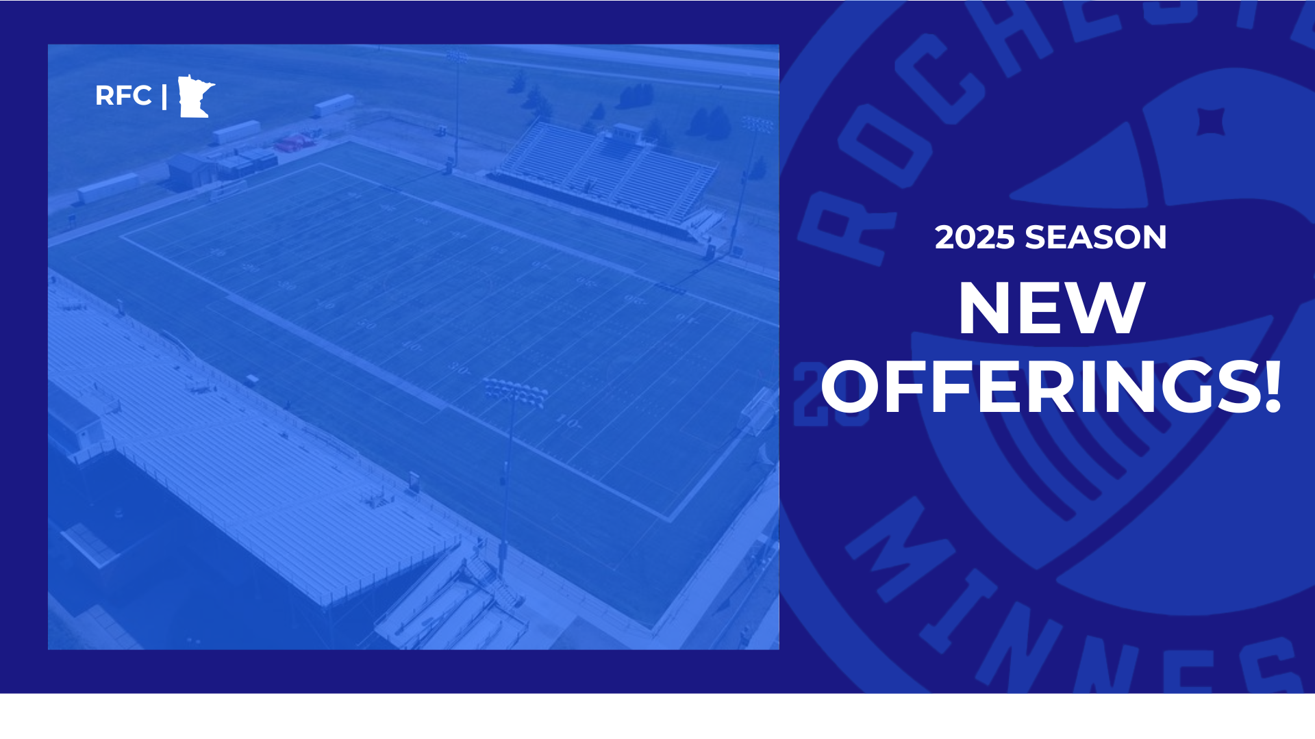 New match day offerings for 2025 season