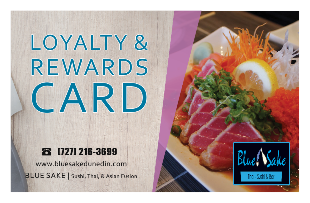 Blue Sake Birthday & Rewards Club