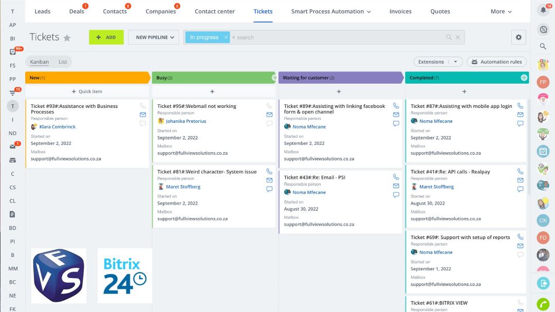 Bitrix24 provides a complete suite of social collaboration ...