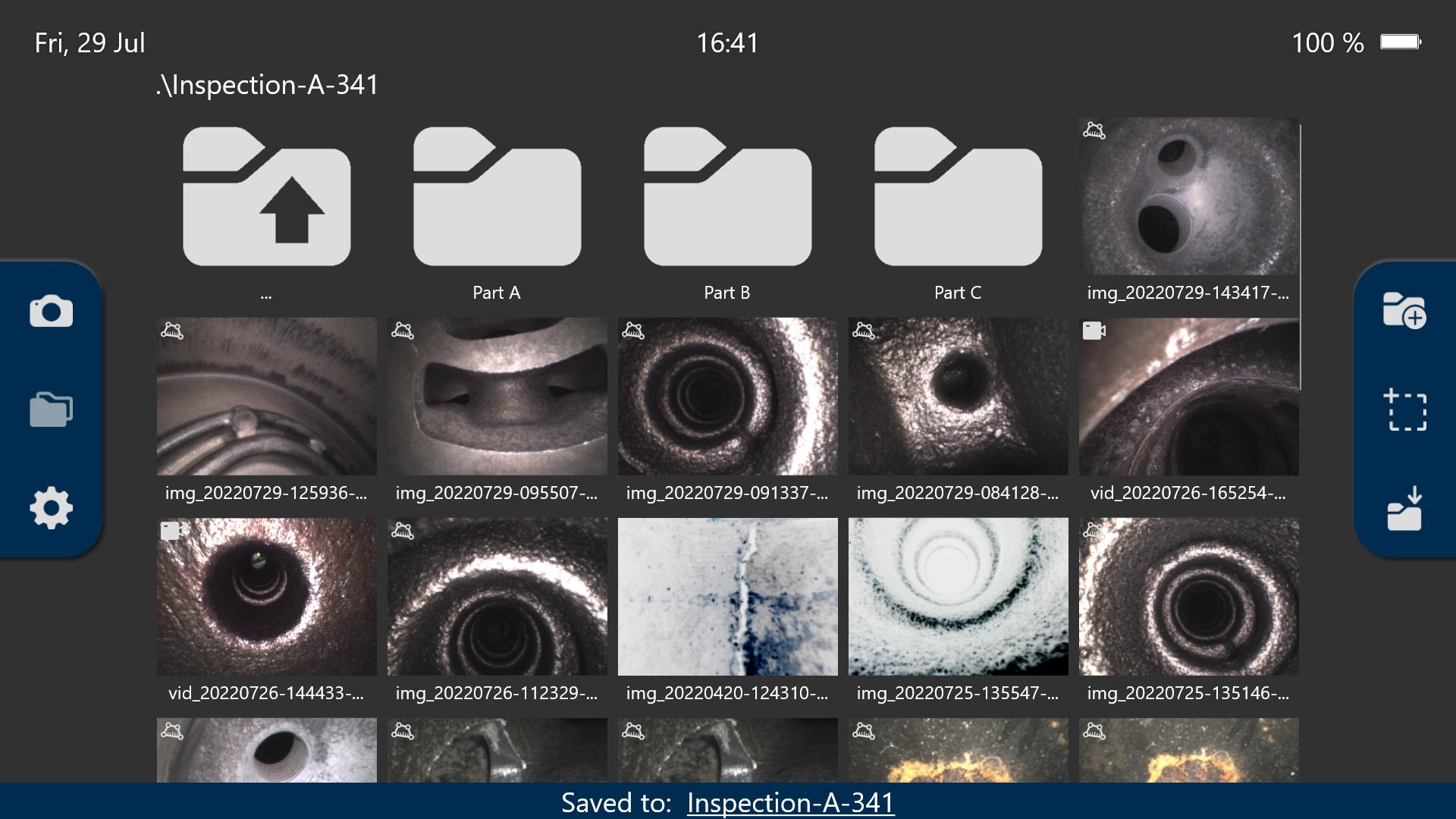 3D Stereo Measurement Video Borescope iX3D, Stereo Videoscope with 3D ...