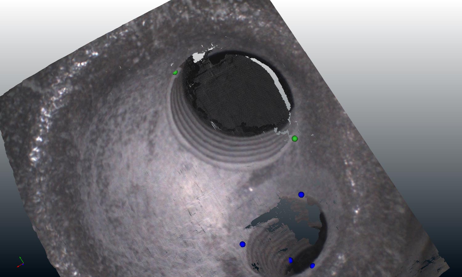 3D Stereo Measurement Video Borescope iX3D, Stereo Videoscope with 3D ...