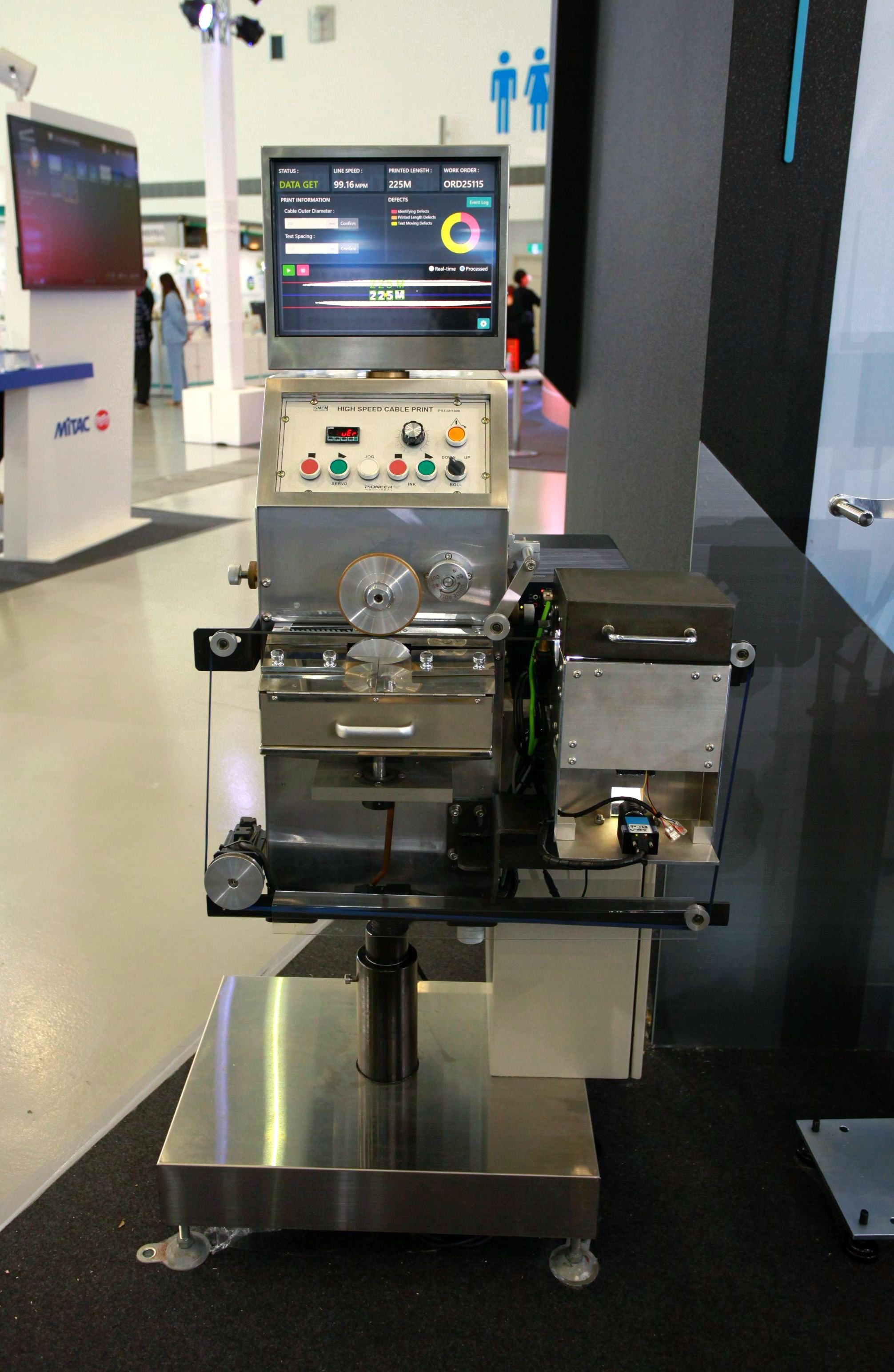 Pioneer AOI cable printer | A simpler method to inspect