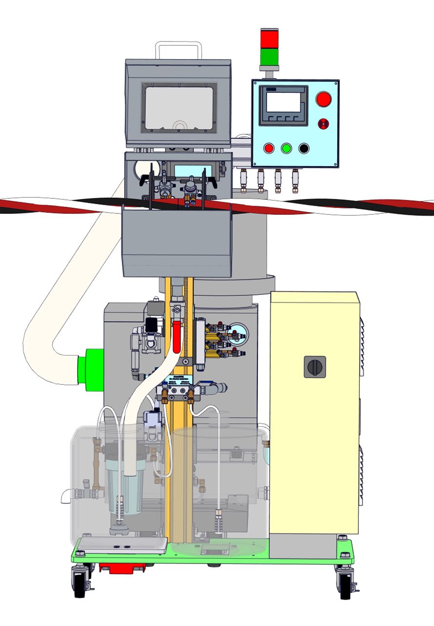 Pioneer Silicone Oil Spraying Unit | A better solution than talcum ...