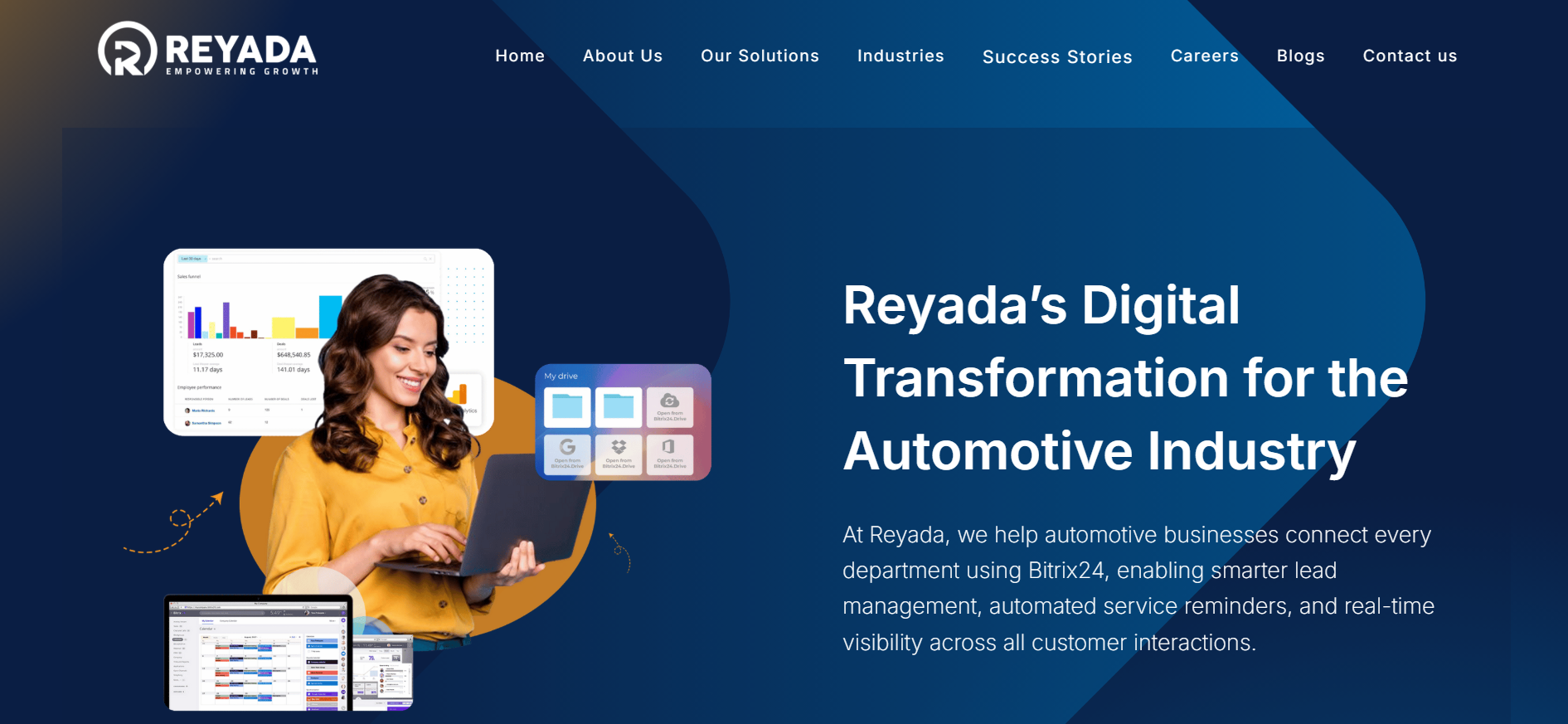 Reyada’s Bitrix24 Solution for NGOs | Donor Management & Fundraising Automation